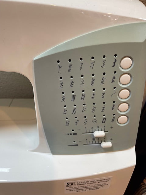 Singer 7422 met Verlengtafel Occasion – Mulder Naaimachine